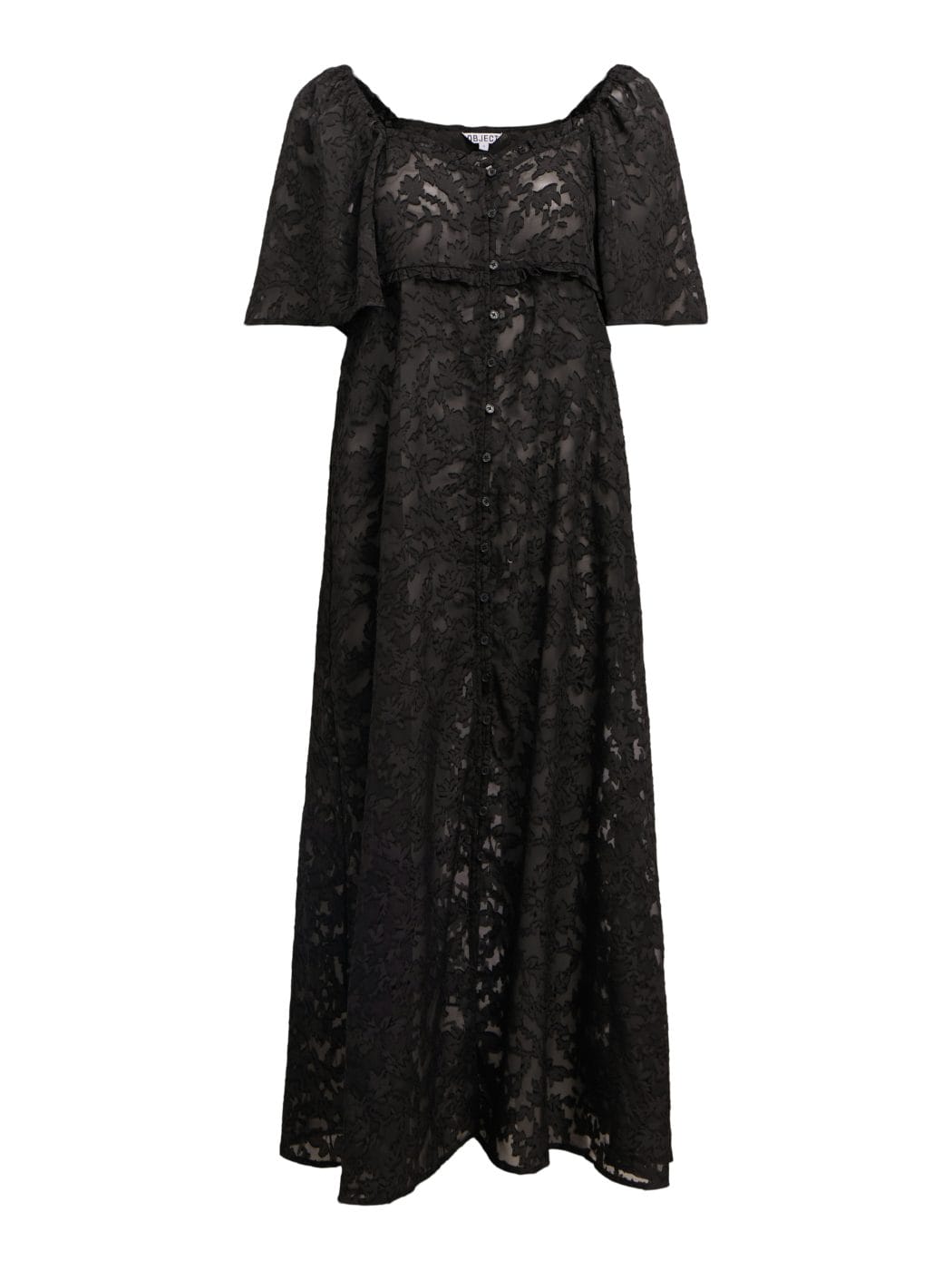 Object Lia Kjole Sort - Butik Friis